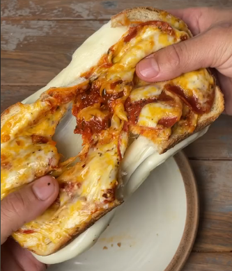 You Really Need to Try This Amazing Pizza Lava Toast ...
