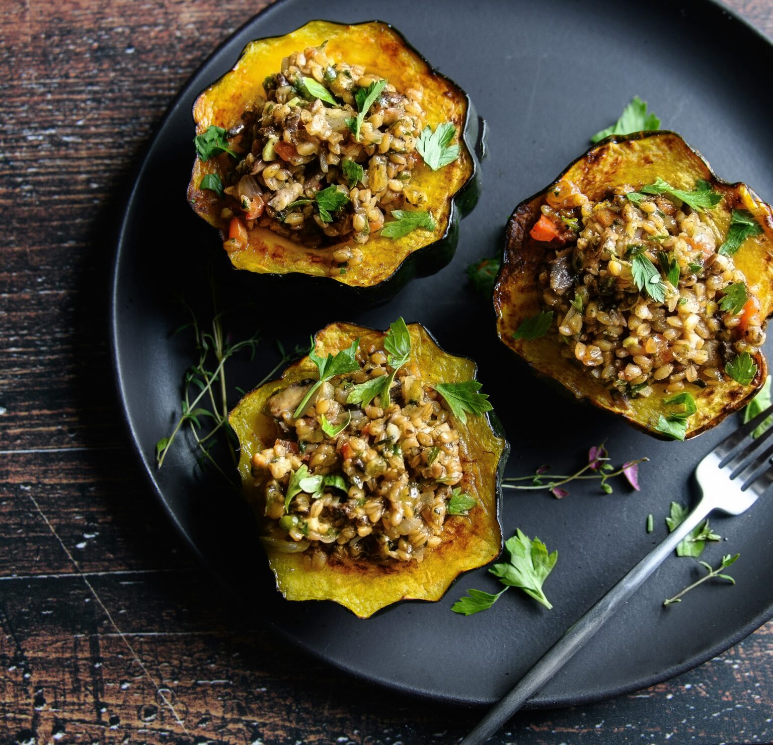 The Most Delicious Stuffed Squash Recipe - thedancingcucumber.com